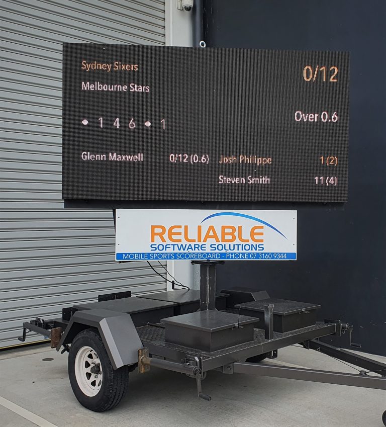 Scoreboard Hire - Brisbane LED Signs